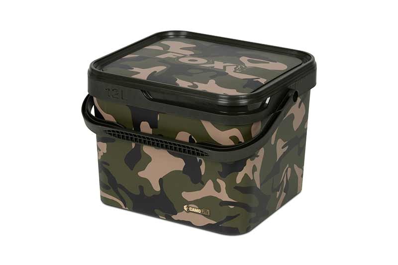 12 Литра Fox Camo Bucket Кофа | Fish24.bg