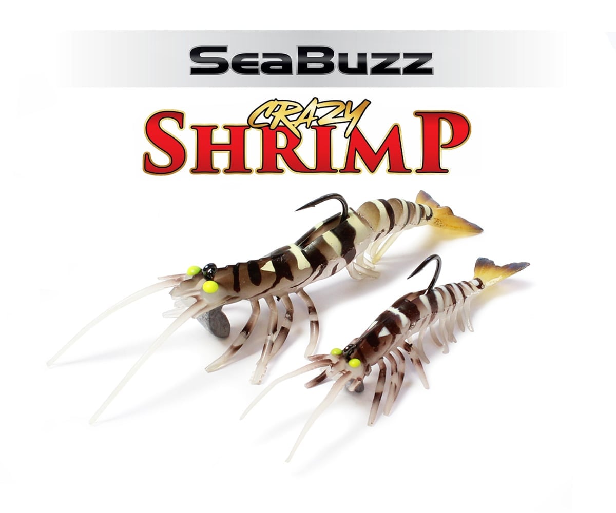 Sea Buzz Crazy Shrimp 10cm Силиконова примамка | Fish24.