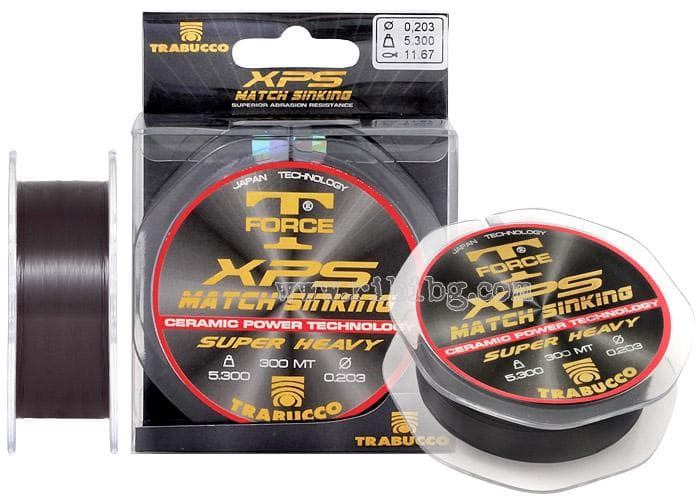 Trabucco T-FORCE XPS MATCH SINKING 150m Монофилно влакно ...