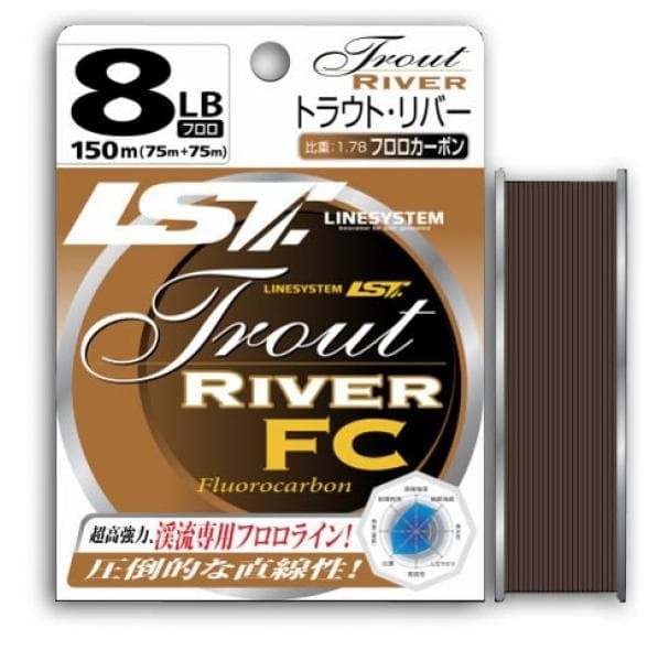 Linesystem TROUT RIVER FC - 150m Флуоркарбоново влакно