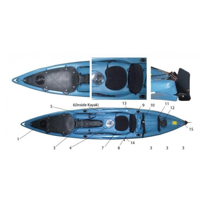 Feelfree Moken 13 Angler Deluxe | Fish24.bg